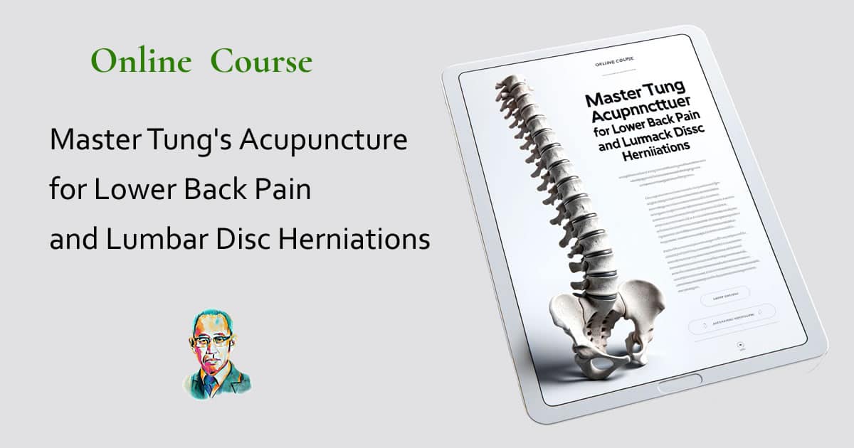 Lower Back Pain & Lumbar Disc Herniations - Master Tung's Acupuncture